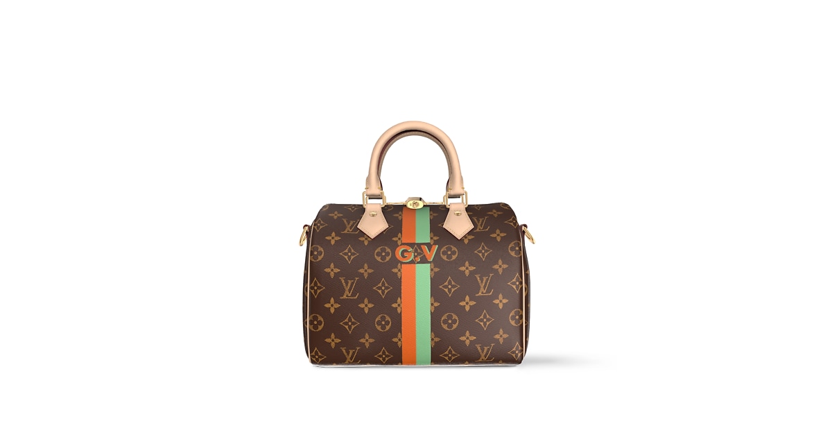 Speedy Bandoulière 25 Mon Monogram Monogram Canvas - Personalisation | LOUIS VUITTON